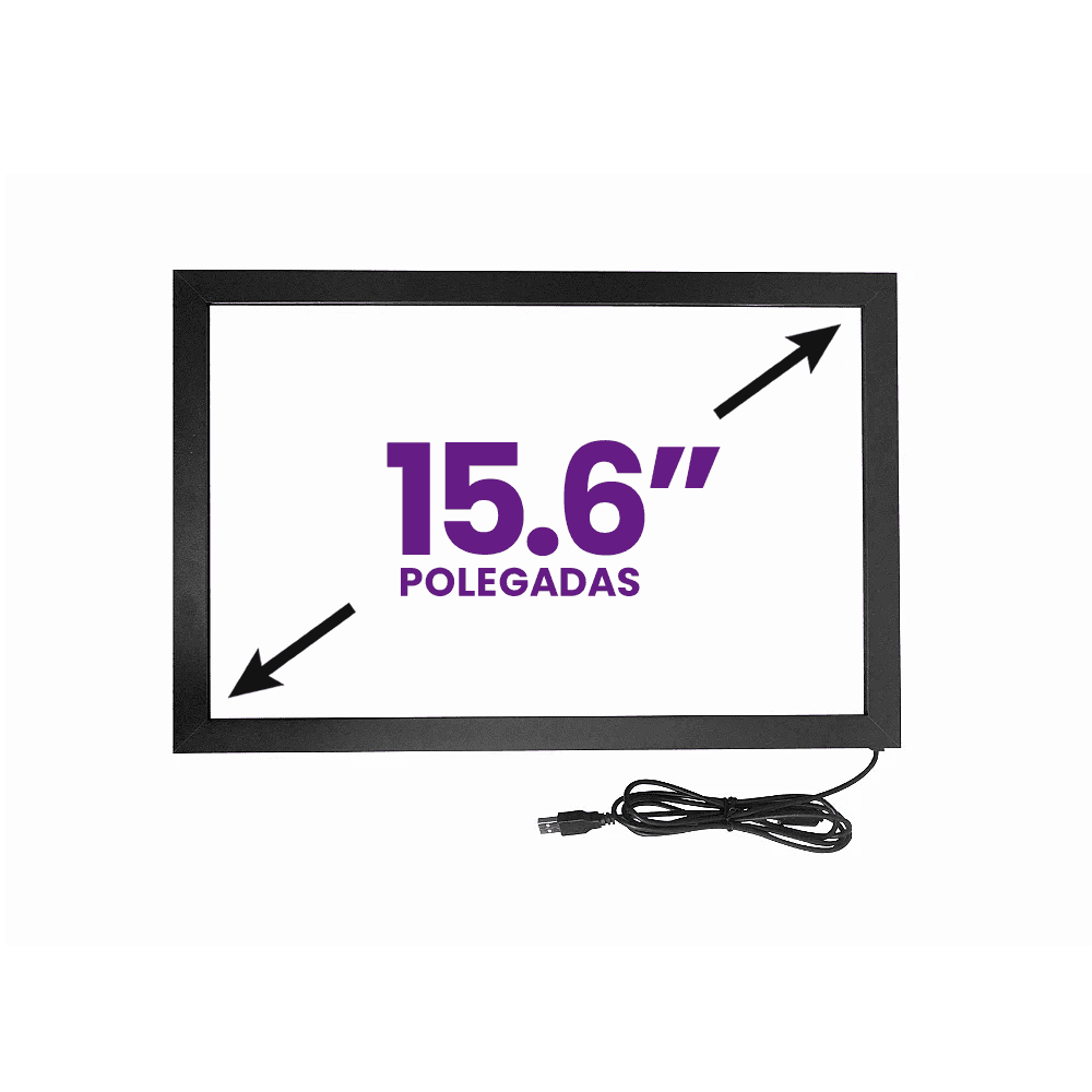 Tela Moldura Touch Screen Infravermelho 156 KaBuM
