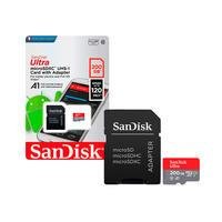 Cartão De Memória Micro Sd Sandisk Ultra 200GB, Classe 10, U1, A1 | KaBuM!