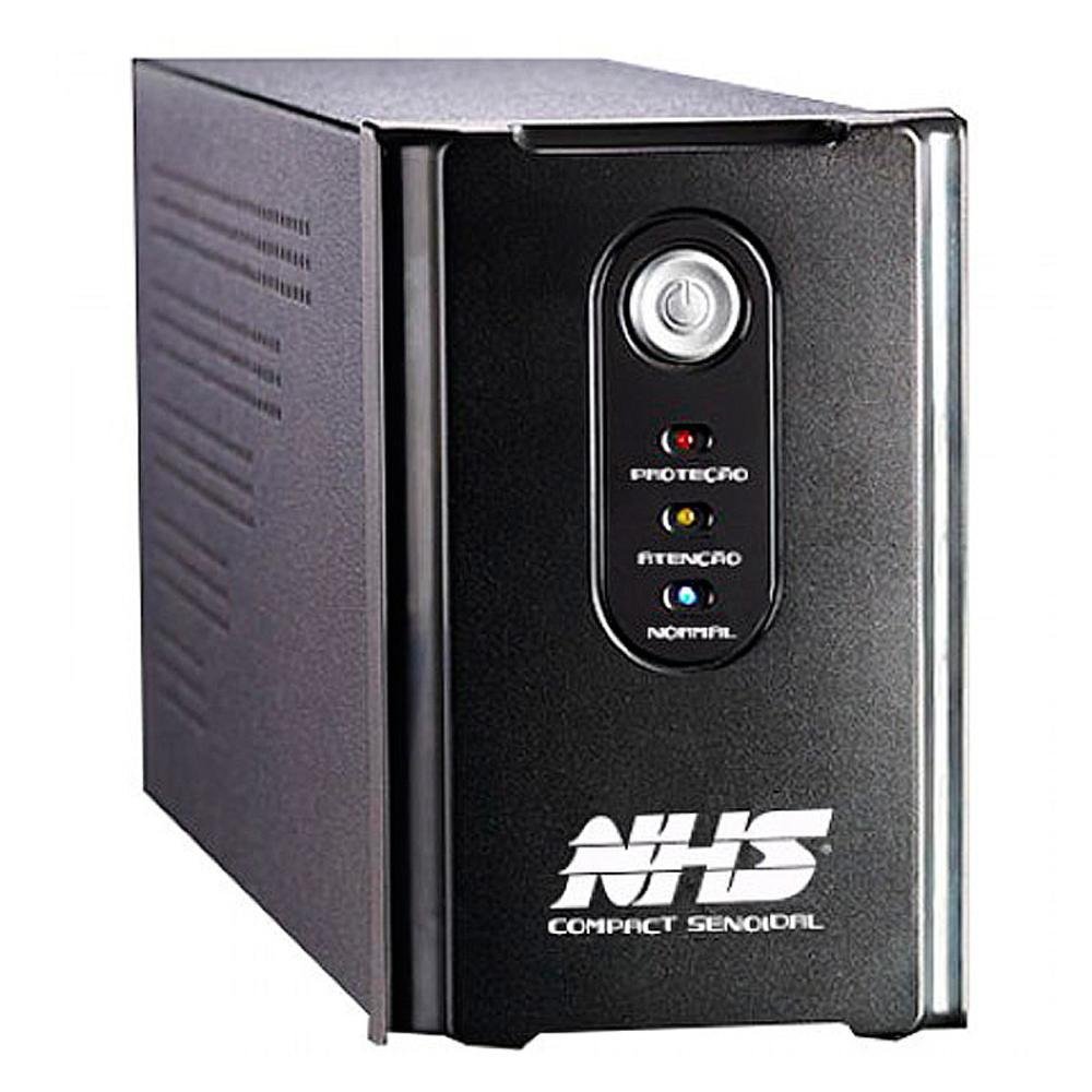 Nobreak NHS Compact Senoidal, 1000VA, XXXX-Y | KaBuM!