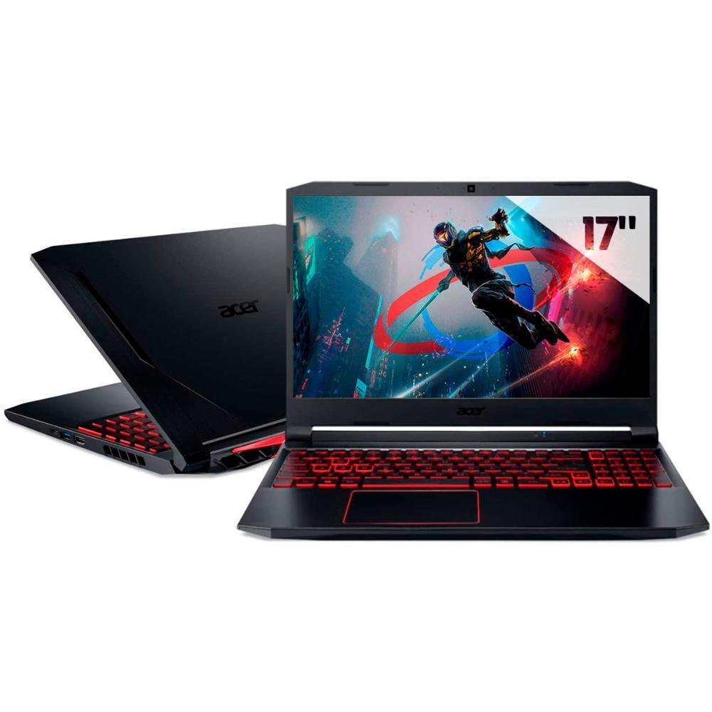 Notebook Gamer Acer Intel Core I5, 32GB RAM, SSD 1TB, 17.3 Polegada Full HD, Windows 11, Preto ...
