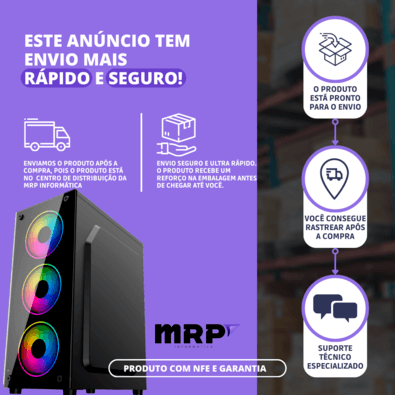 Pc Gamer Computador Intel I7 3770 SSD 240GB KaBuM Pc Gamer Computador Intel I7 3770 SSD 240GB KaBuM