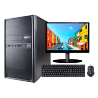 PC Option Info I5 8GB SSD240 Monitor 19 Kit