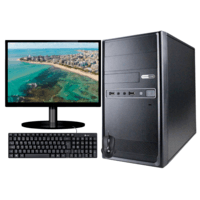 PC Option Info I5 8GB SSD240 Monitor 17 Kit