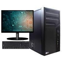 PC Option Info I3 4GB SSD240 Monitor 19 Kit KaBuM
