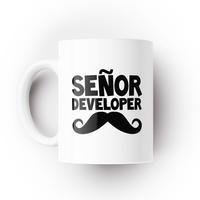 Caneca - ''Senor Developer'' Geek nerd | KaBuM!