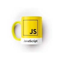 Caneca Javascript Geek nerd KaBuM