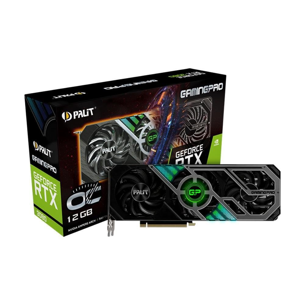 Placa De Vídeo Palit Nvidia Geforce Rtx 3080 Gamingpro Oc, 12GB, GDDR6x ...