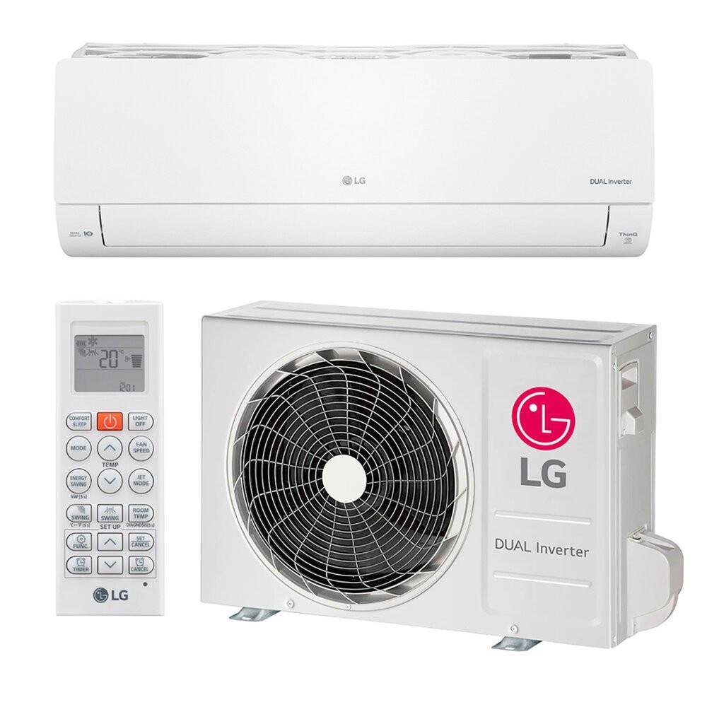 Ar Condicionado LG Dual Voice Inverter Hi Wall Split, 12000 Btu/H, 220V ...