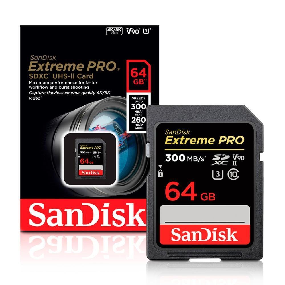 Cart o De Mem ria Sandisk Extreme Pro Sdxc SD 64GB Escorrega O Pre o
