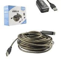 Cabo Lotus Extensor USB 2.0 Amaf 15m Preto | KaBuM!