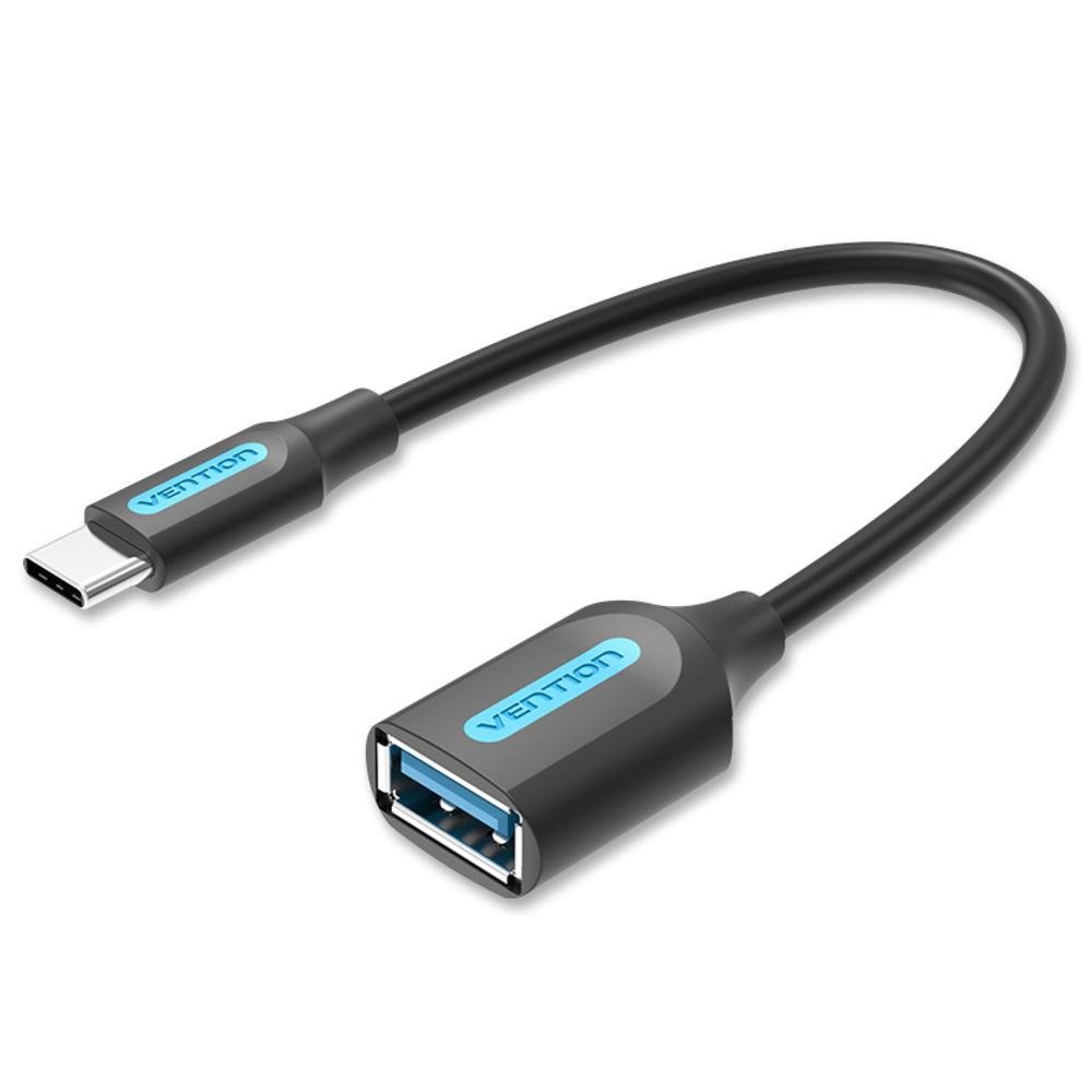 Cabo Vention Otg USB 30 A Femea Para Typec Macho