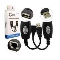 Adaptador Lotus Extensor USB via Cabo de Rede