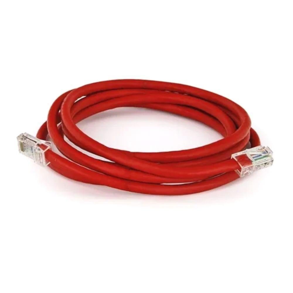 Patch Cord Furukawa Cat6 Cmx 10m Vermelho KaBuM