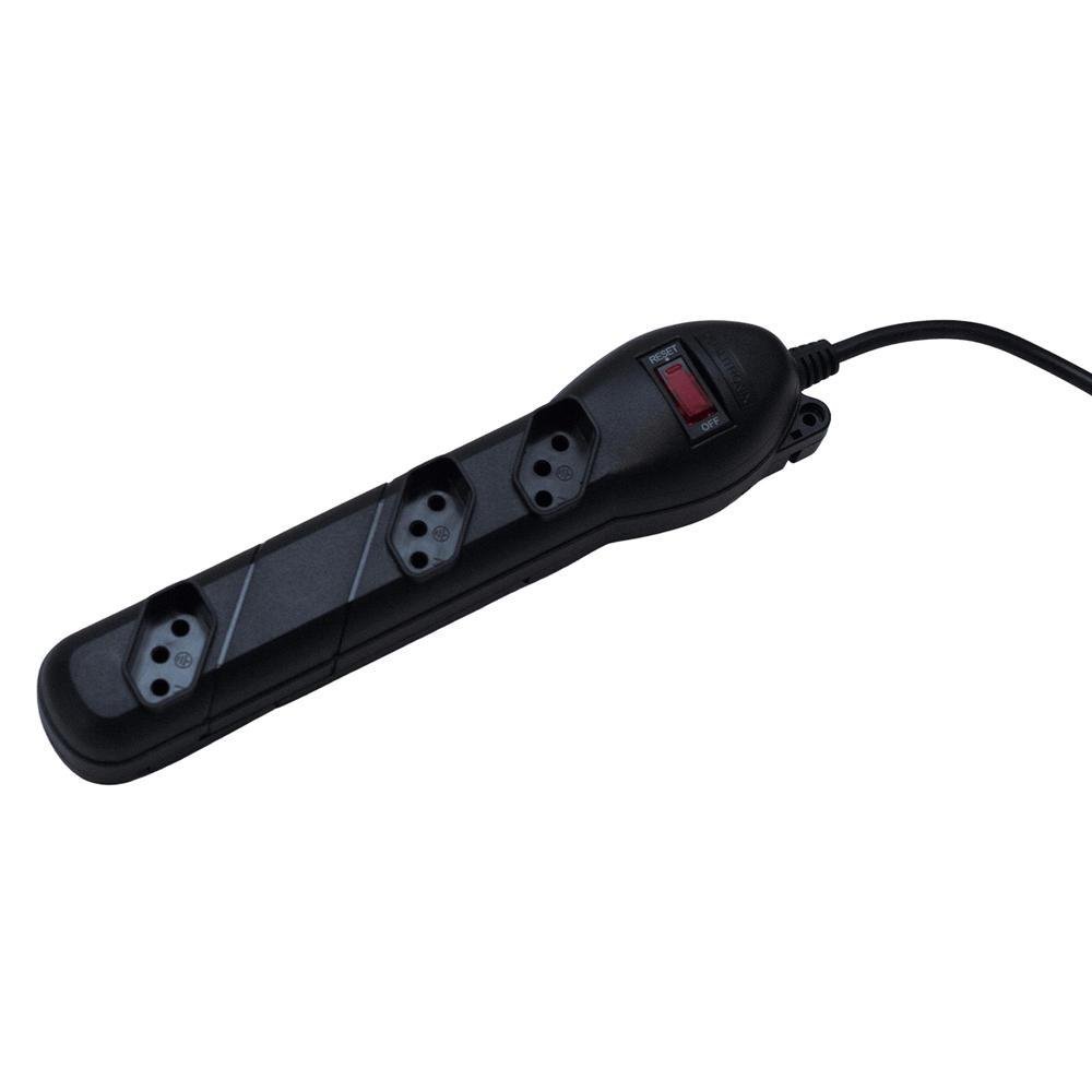 Filtro De Linha 3 Tomadas Régua Bivolt KaBuM