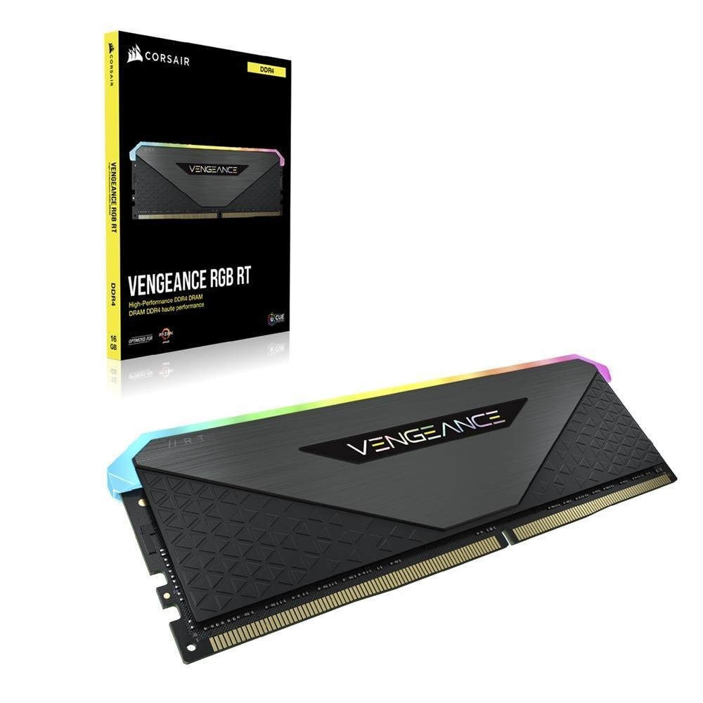 Memória Ram Corsair Vengeance RGB Rt 16GB 2x8GB