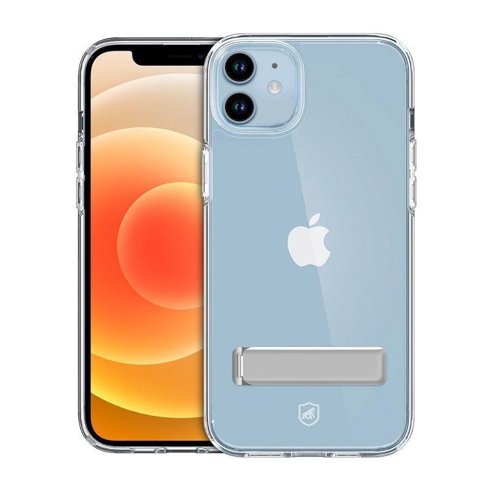 Capa Para Iphone 12, Slim Fit, Transparente, Gshield | KaBuM!