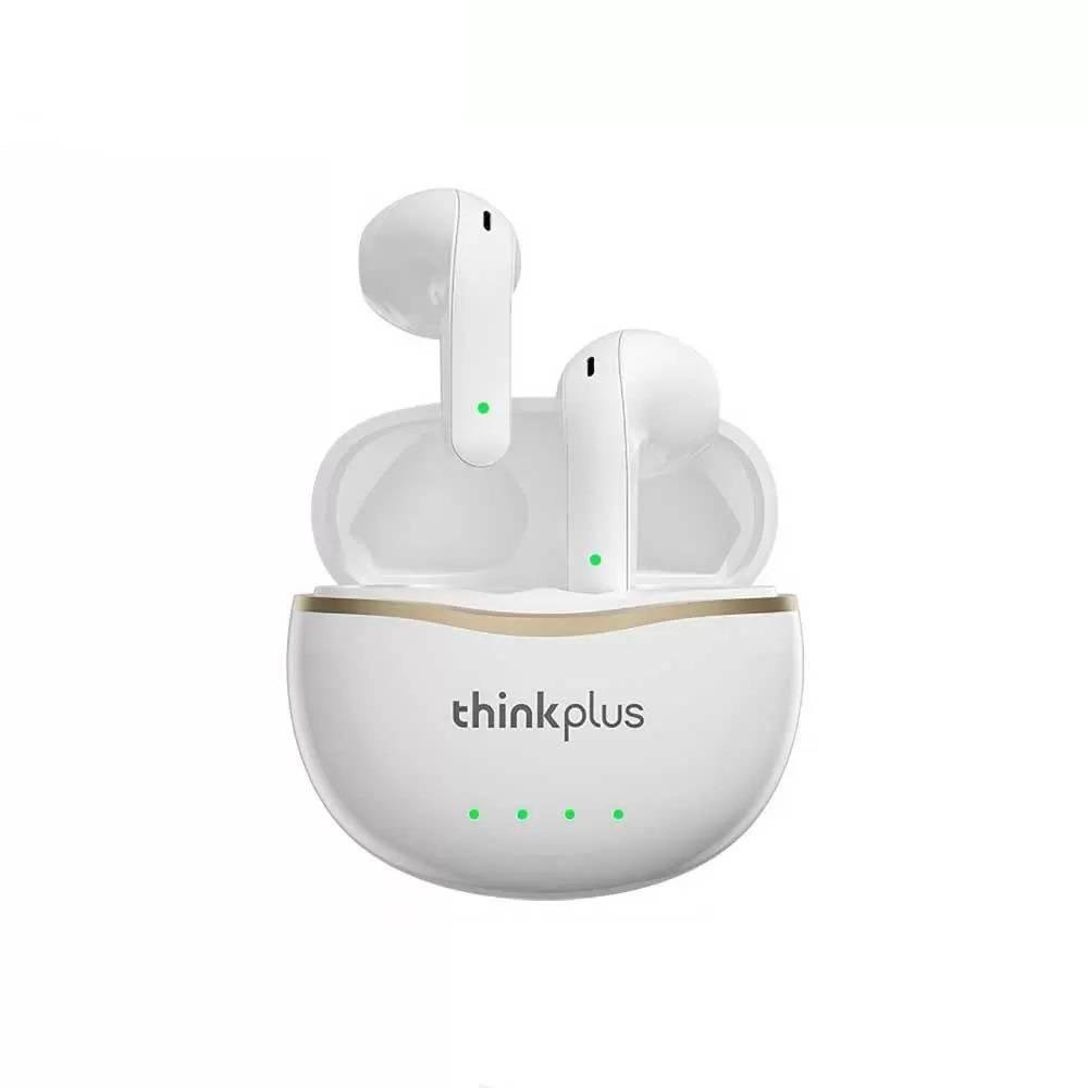 Fone de Ouvido Lenovo Thinkplus, In-EAR, Sem Fio, Bluetooth 5.1, Branco ...