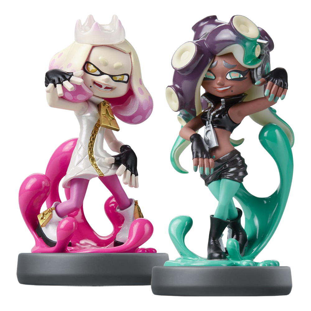 Boneco Amiibo Nintendo Splatoon Pearl & Marina | KaBuM!