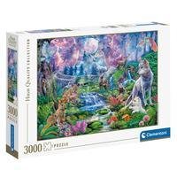 Puzzle Grow 3000 Peças Selva Enluarada - Clementoni | KaBuM!