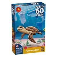 Puzzle Grow 60 Peças Fundo Do Mar | KaBuM!
