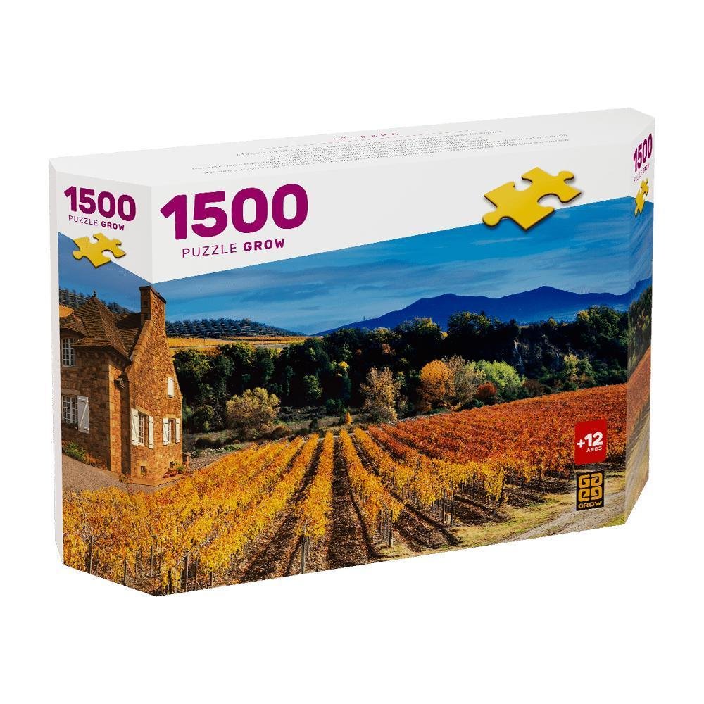 Puzzle Grow 1500 Peças PanoRAMa Toscana | KaBuM!