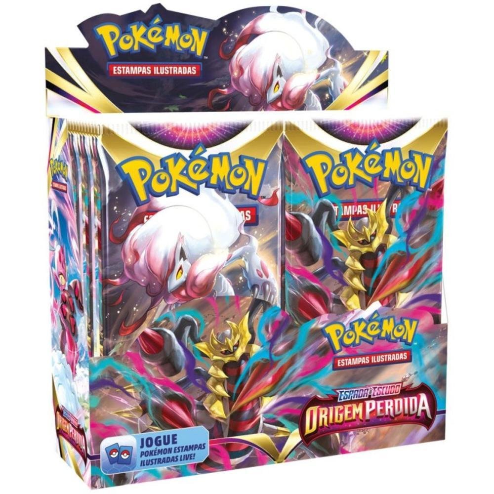 Cartas pokémon Copag Box Display Pokémon Espada | KaBuM!