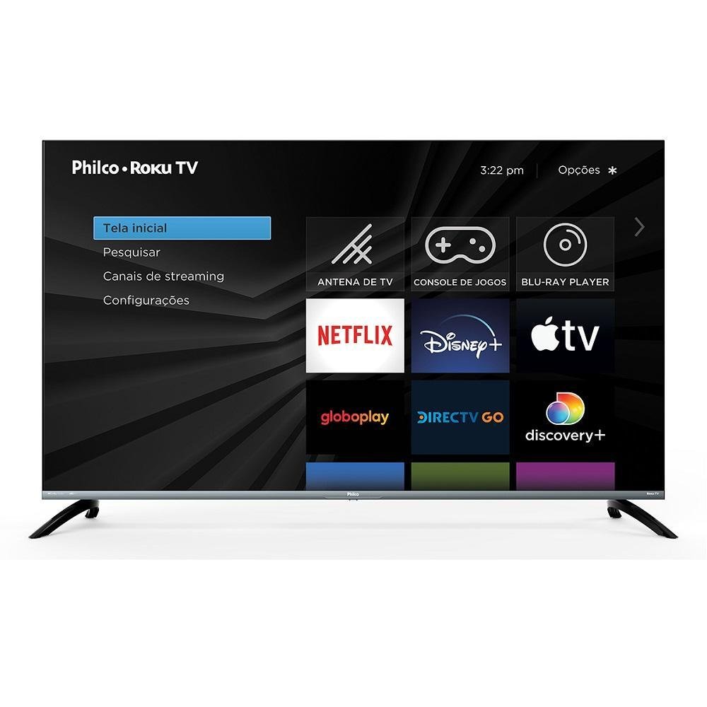 Smart Tv 50 Polegadas Philco Ultra HD 4k Roku Tv