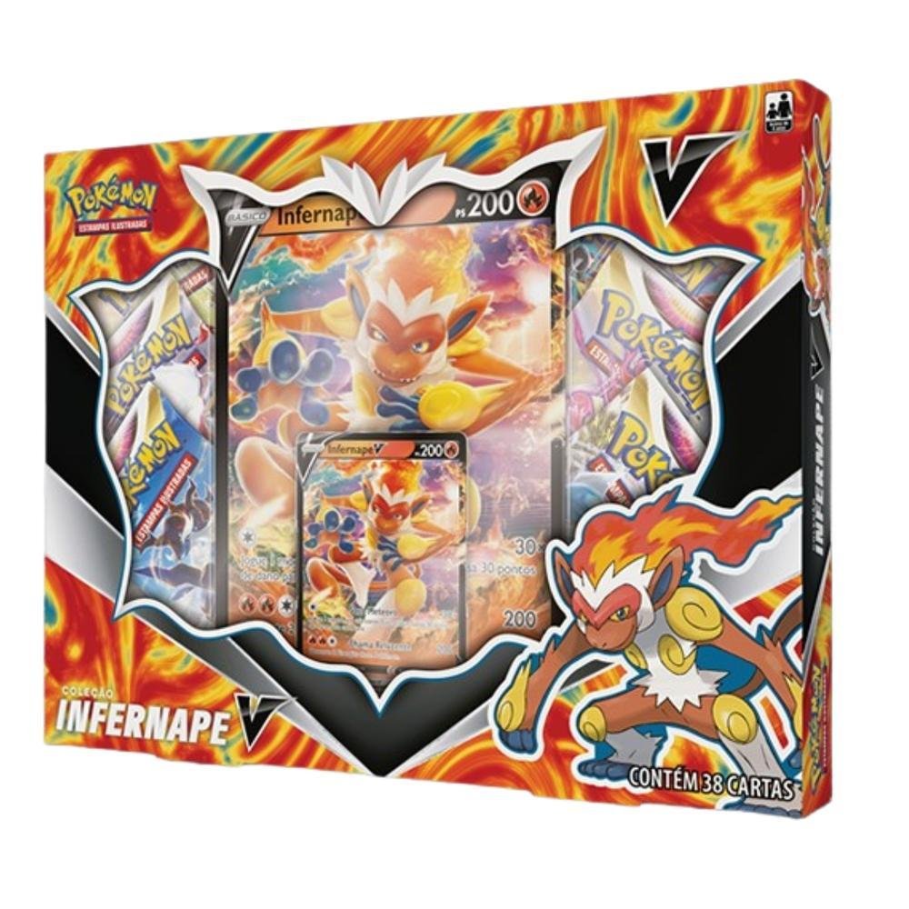 Box Pokemon Coleção Infernape V Copag Tcg| KaBuM!