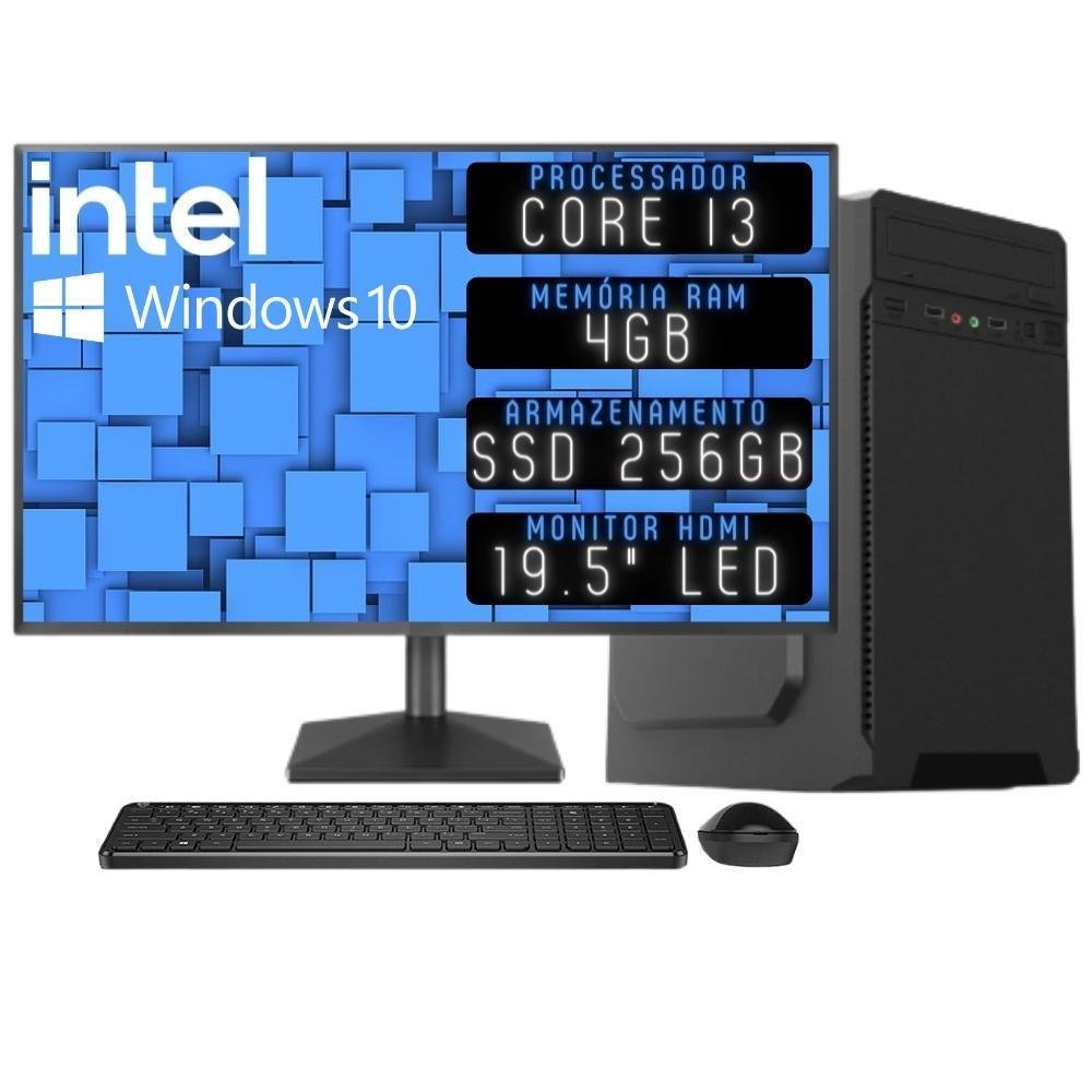 Computador Completo 3green Desktop, Intel Core I3, 4GB | KaBuM! Computador Completo 3green Desktop, Intel Core I3, 4GB | KaBuM!