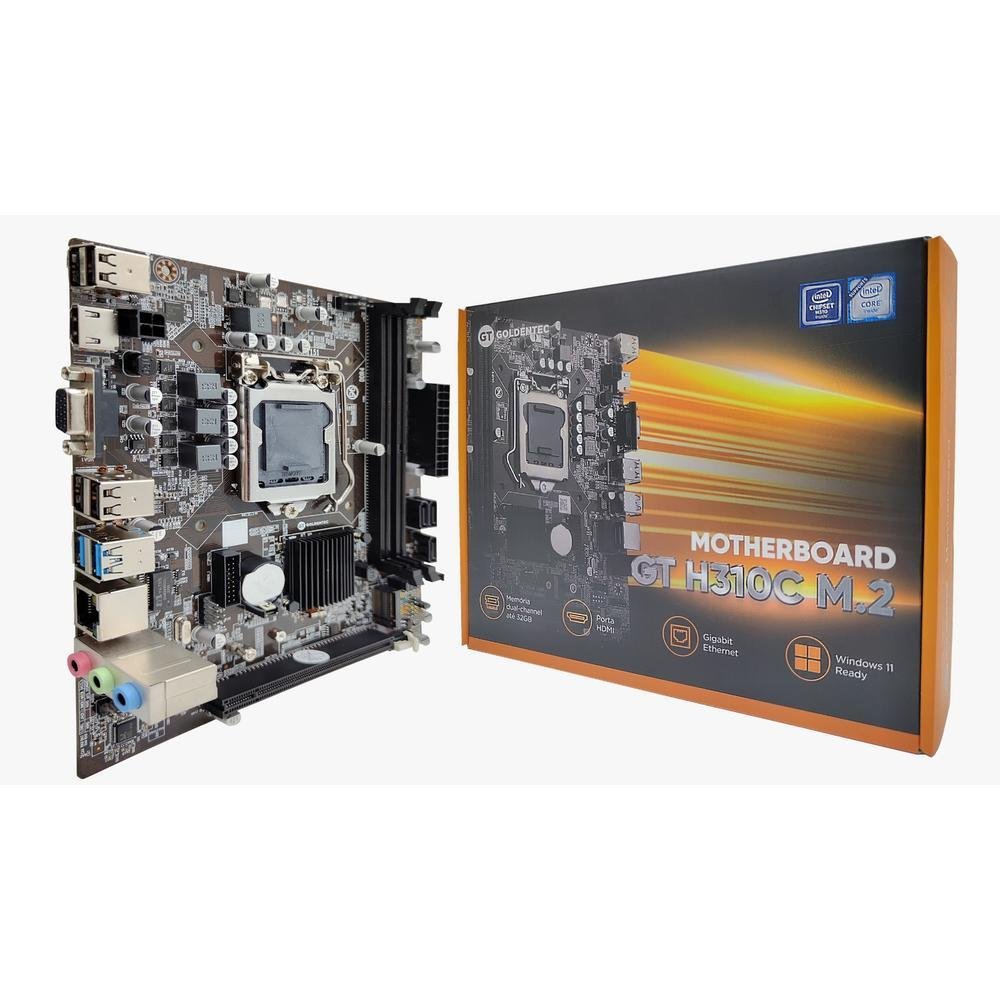 PlacaMe Goldentech Intel LGA 1151 KaBuM