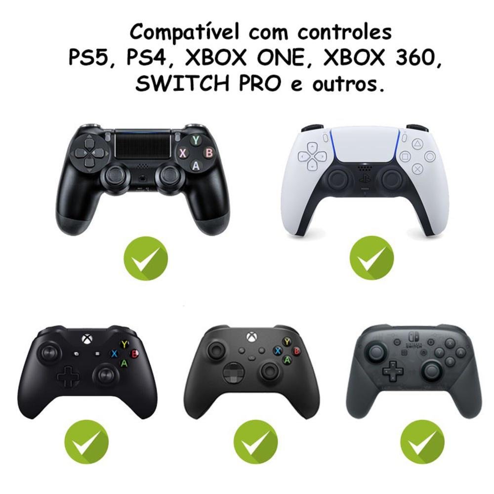 Case Controle PS5 PS4 Xbox Switch Pro Bolsa Rigida Com Alca
