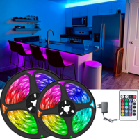 Fita LED Jodda 5050 RGB Com Fonte E Controle