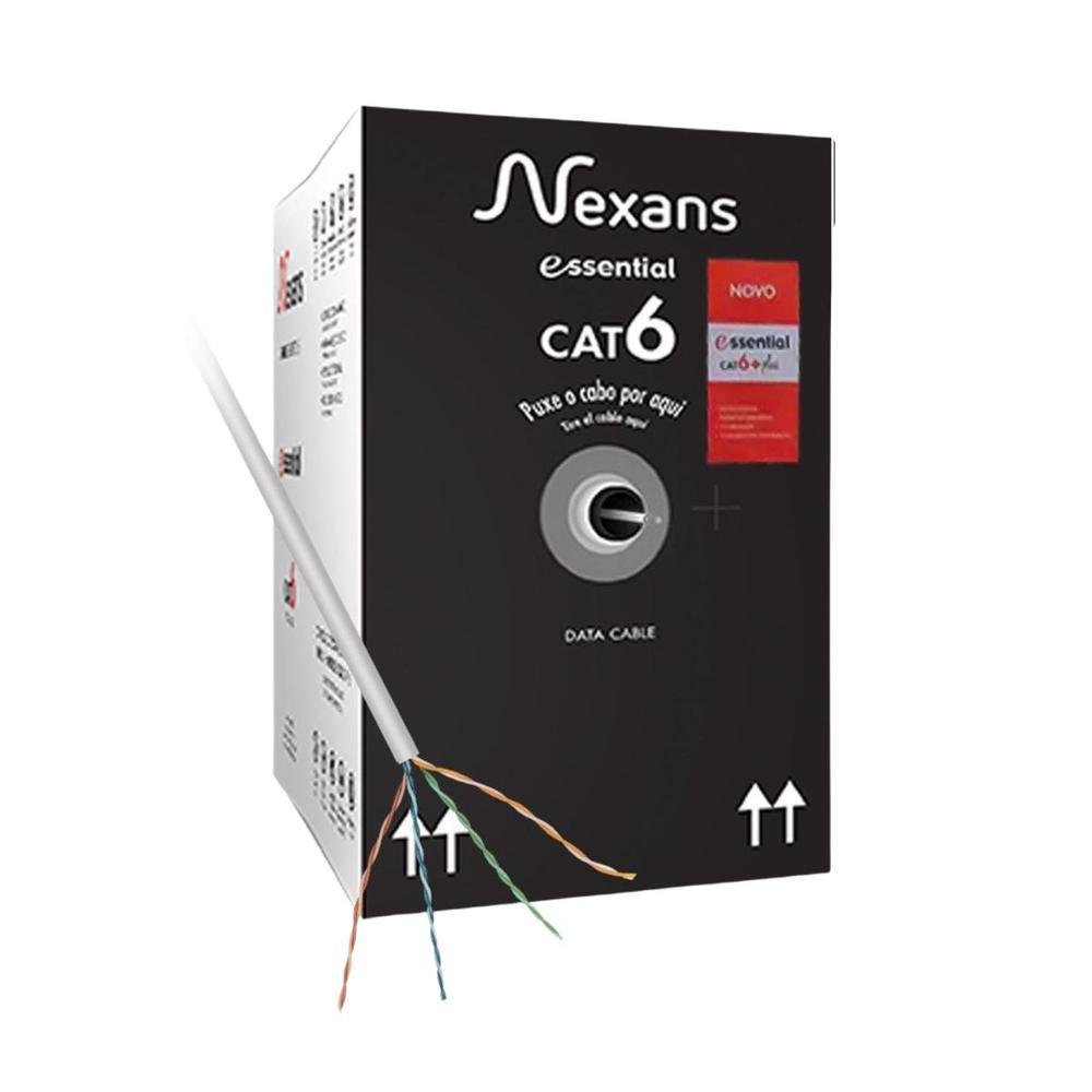 Cabo De Rede Cat6 Nexans Cx 305 Cm KaBuM