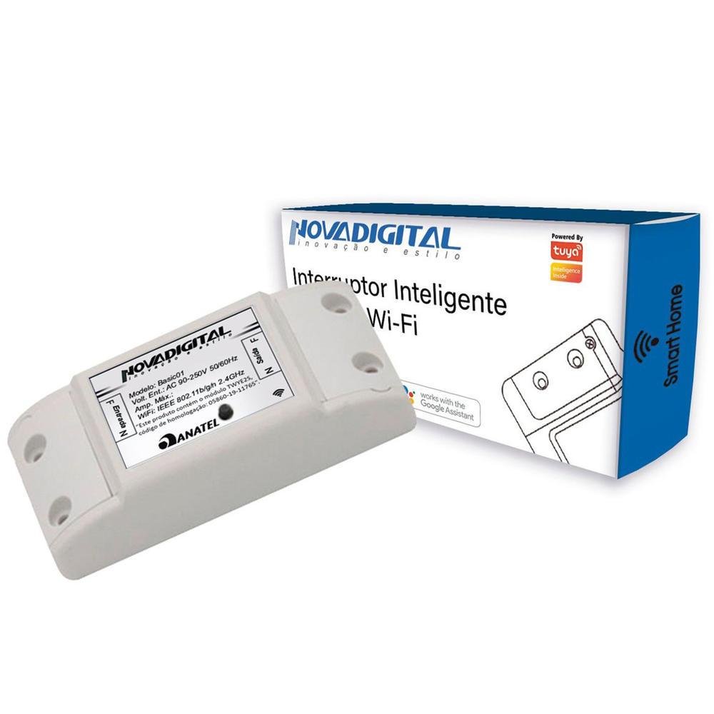 Interruptor Inteligente Nova Digital Ms101 KaBuM
