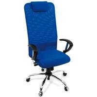 Cadeira Design Office Móveis Azul | KaBuM!
