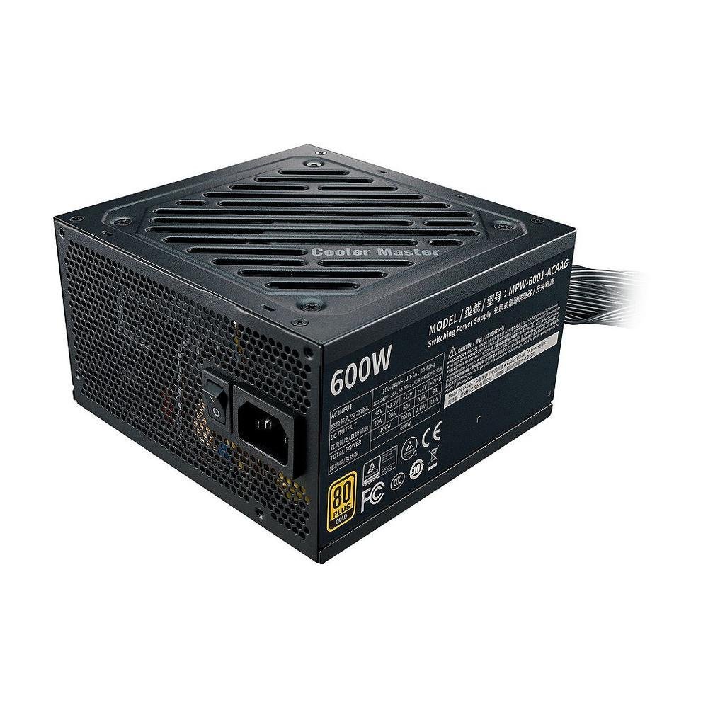 Fonte Cooler Master G600 80plus Gold 600W KaBuM