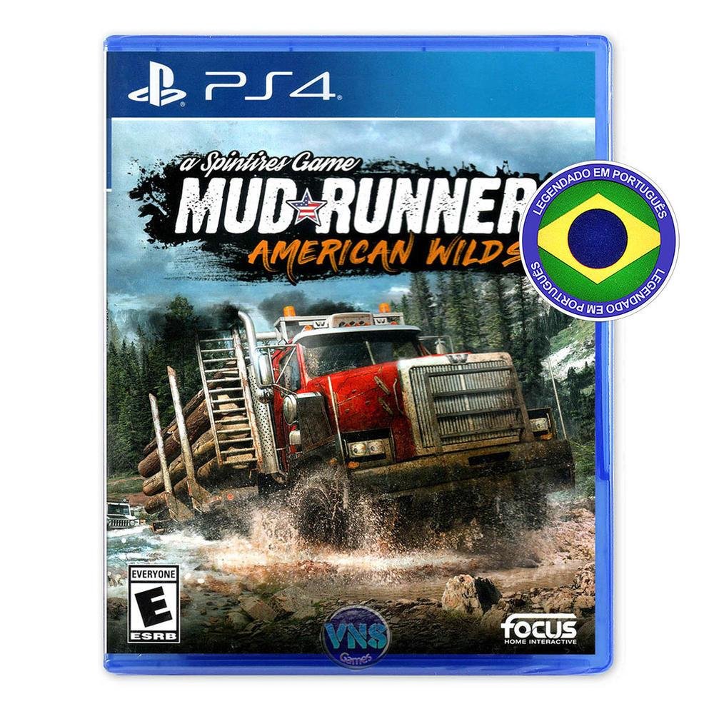 Spintires Mudrunner American Wilds - Ps4 | KaBuM!