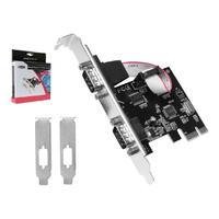 Placa Serial Pcie Dex Com 2 Saídas Dp19 KaBuM