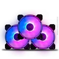 Kit Cooler Fan Galax Vortex, 120mm, ArGB, 3UN | KaBuM!