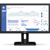 Monitor Aoc 20e1h - 19,5 Polegadas | KaBuM!