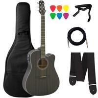 Kit Violão Strinberg Elétrico Sd200 + Acessórios| KaBuM!