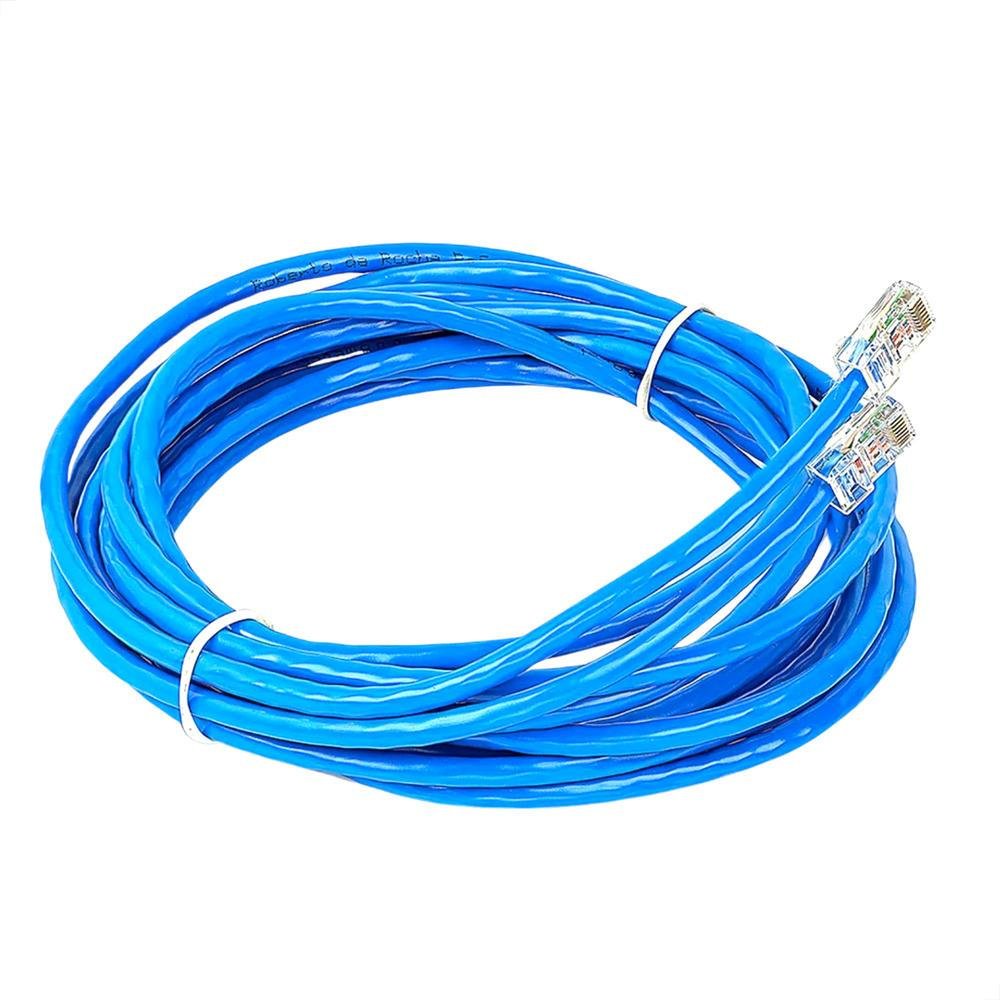 Cabo De Rede Cat5e Azul - 5 Metros | KaBuM!