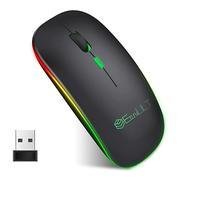 Mouse Gamer Led Sem Fio, Recarregável | KaBuM!