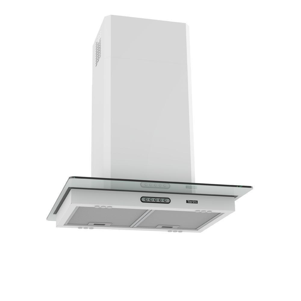 Coifa de Ilha Terim Teto 60Cm 220V Branca KaBuM