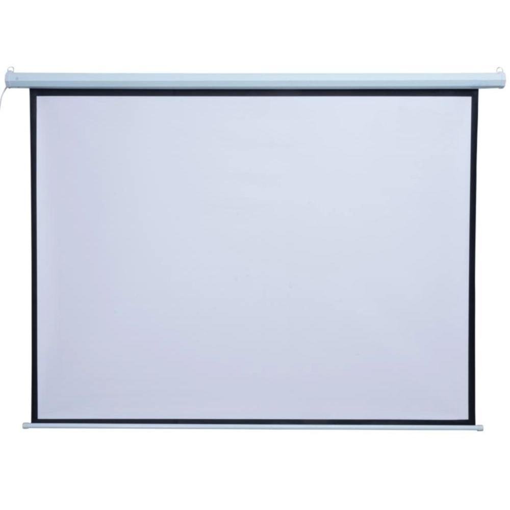 Tela De Projeção Tronos 150 Polegadas 16:9, Branco, 220v - Escorrega o ...