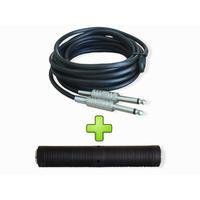 Kit Cabo P10 10M C Adap SomVioloGuitarra KaBuM