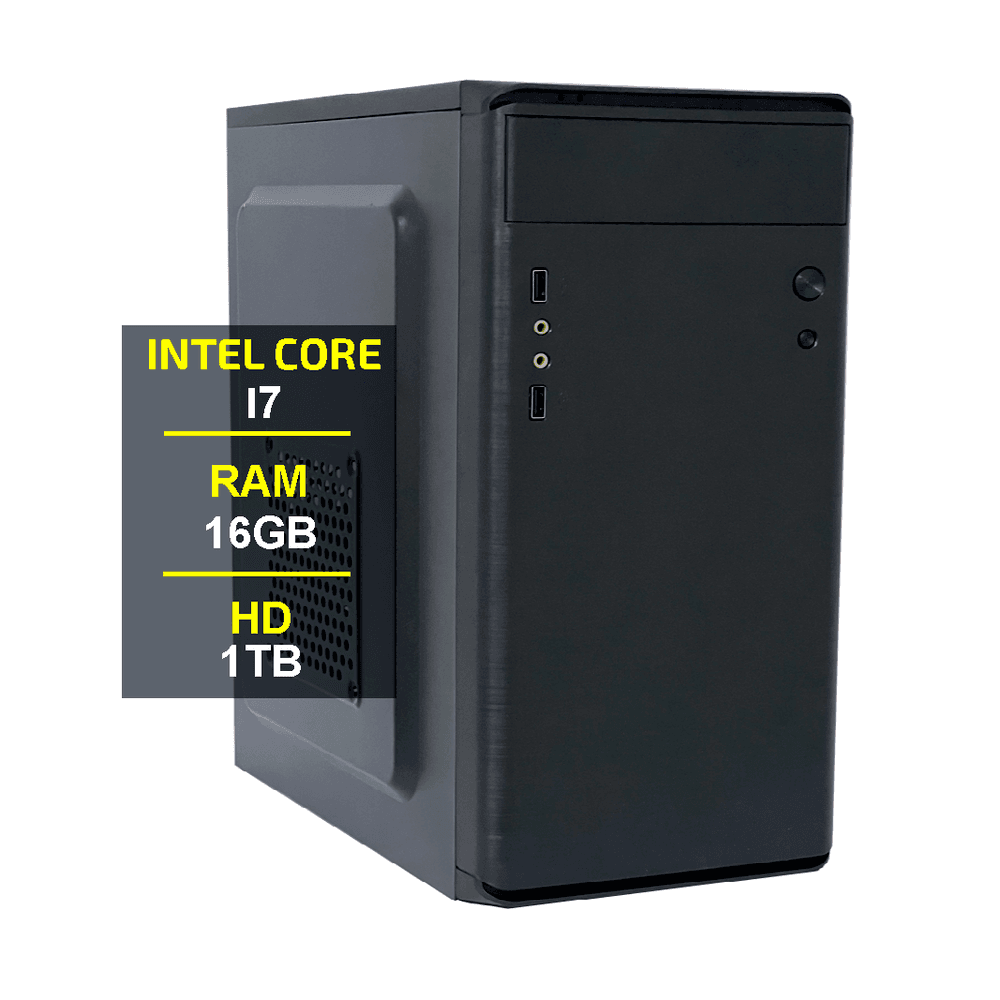 Computador Intel Core I7 16GB HD 1TB KaBuM