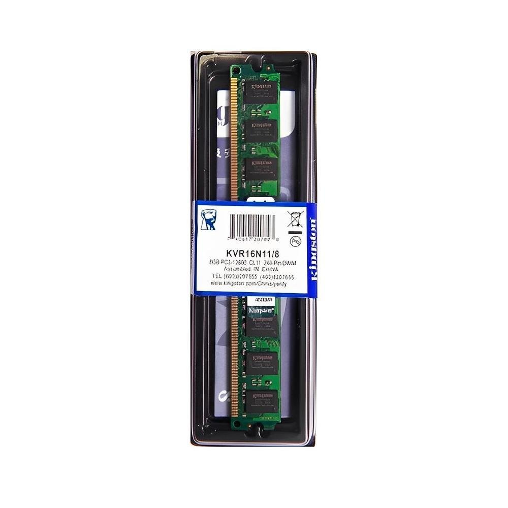 Memoria Pc KingstonDDR3 8GB1600mhz 12800 KaBuM