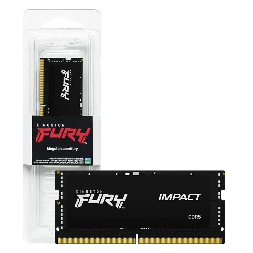 Memória Para Notebook Kingston Fury Impact KaBuM