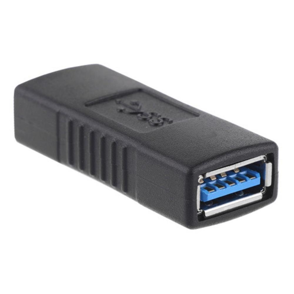 Adaptador Emenda USB 30 Fêmea X Fêmea Alongar